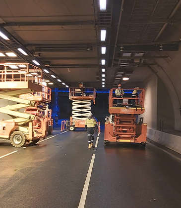 Lane Use Management System delivered for critical tunnels